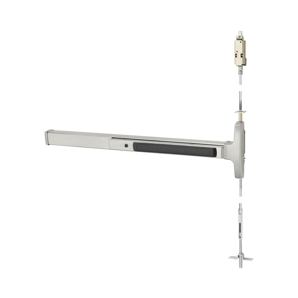 Sargent AD8410 Narrow Stile Concealed Vertical Rod Exit Device ...